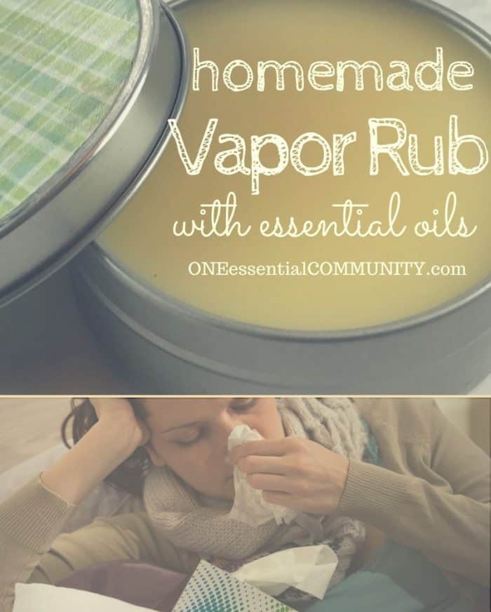 Homemade Vapor Rub With Essential Oils One Essential Community